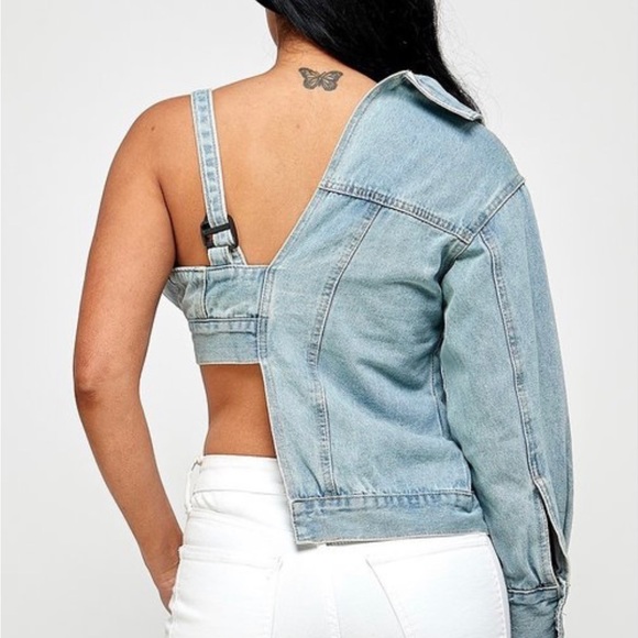 Jackets & Coats | Baddie One Sleeve Jacket Top | Poshmark